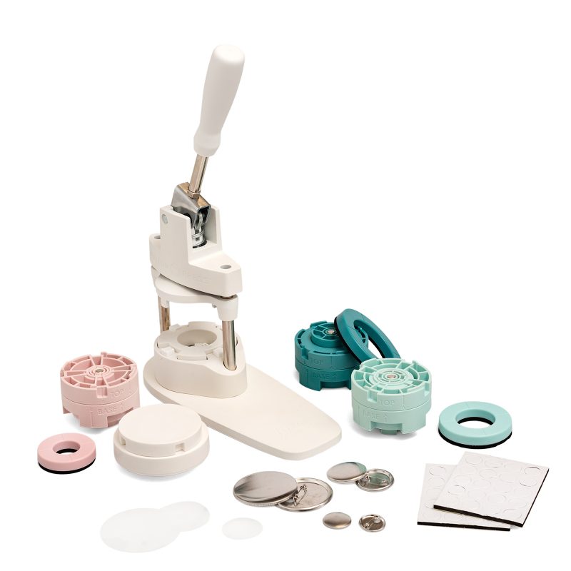 BUTTON PRESS KIT ALL IN ONE (104 PZS) – Scrapbook